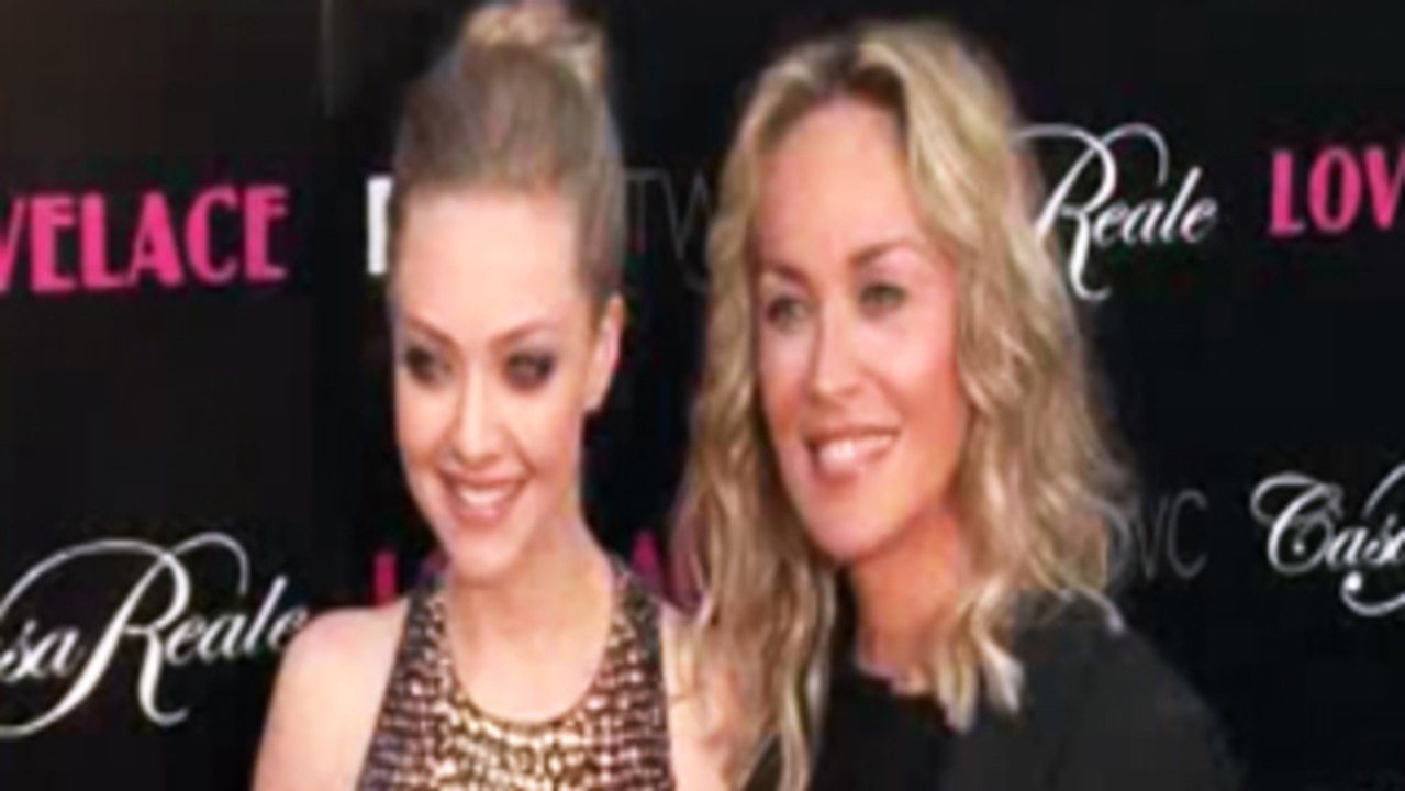 Amanda Seyfried & Sharon Stone Heat things up at Lovelace Premiere ...