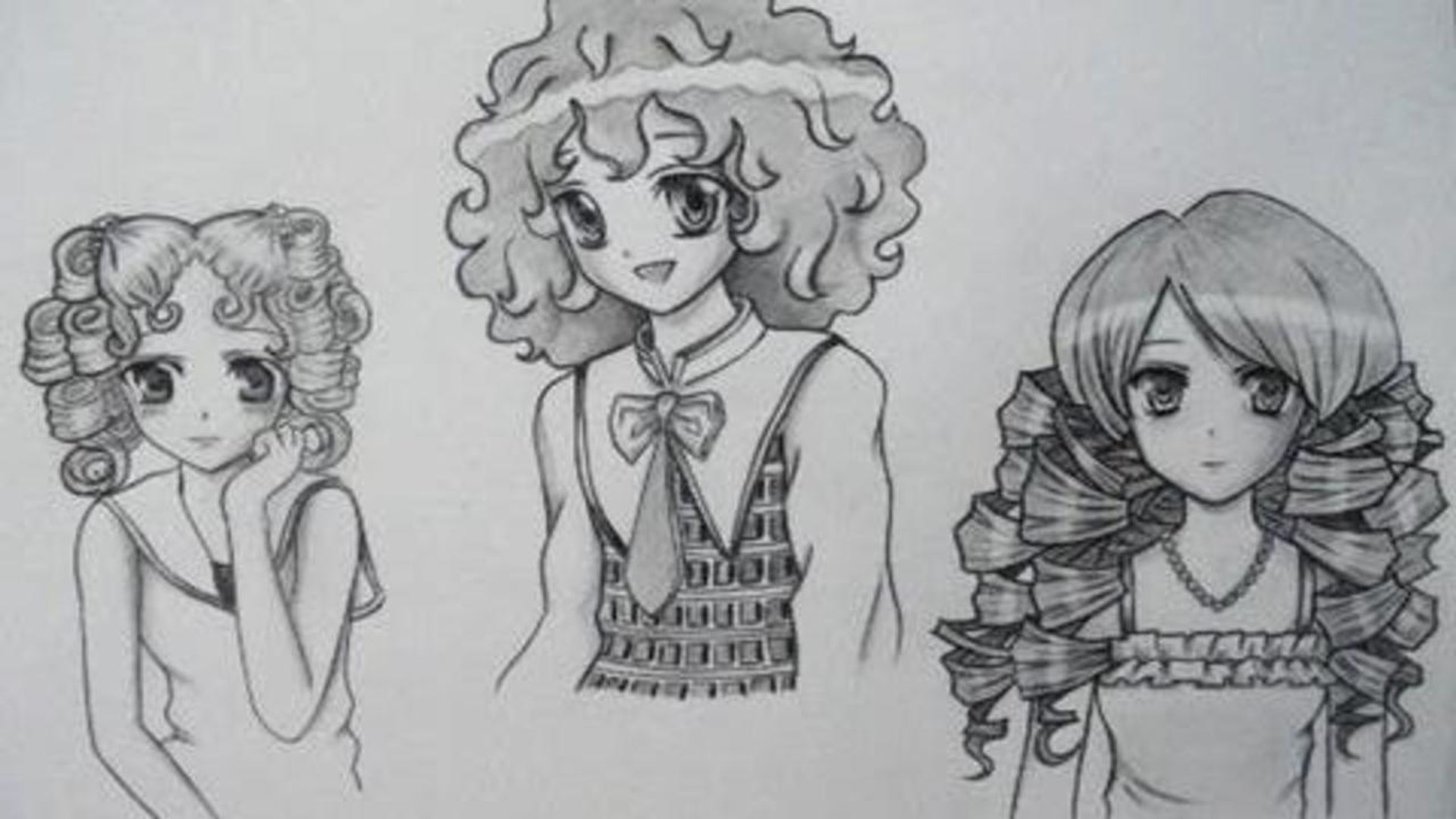 Tutorial De Dibujo De Cabello Rizado Cómo Dibujar Cabello Rizado