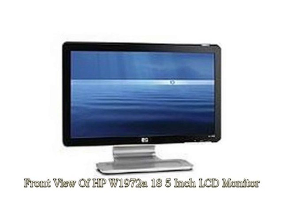 HP W1972a 18.5-inch LCD Monitor - video Dailymotion