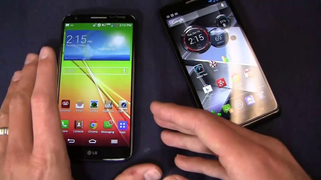LG G2 vs. Motorola Droid Ultra - Video Dailymotion