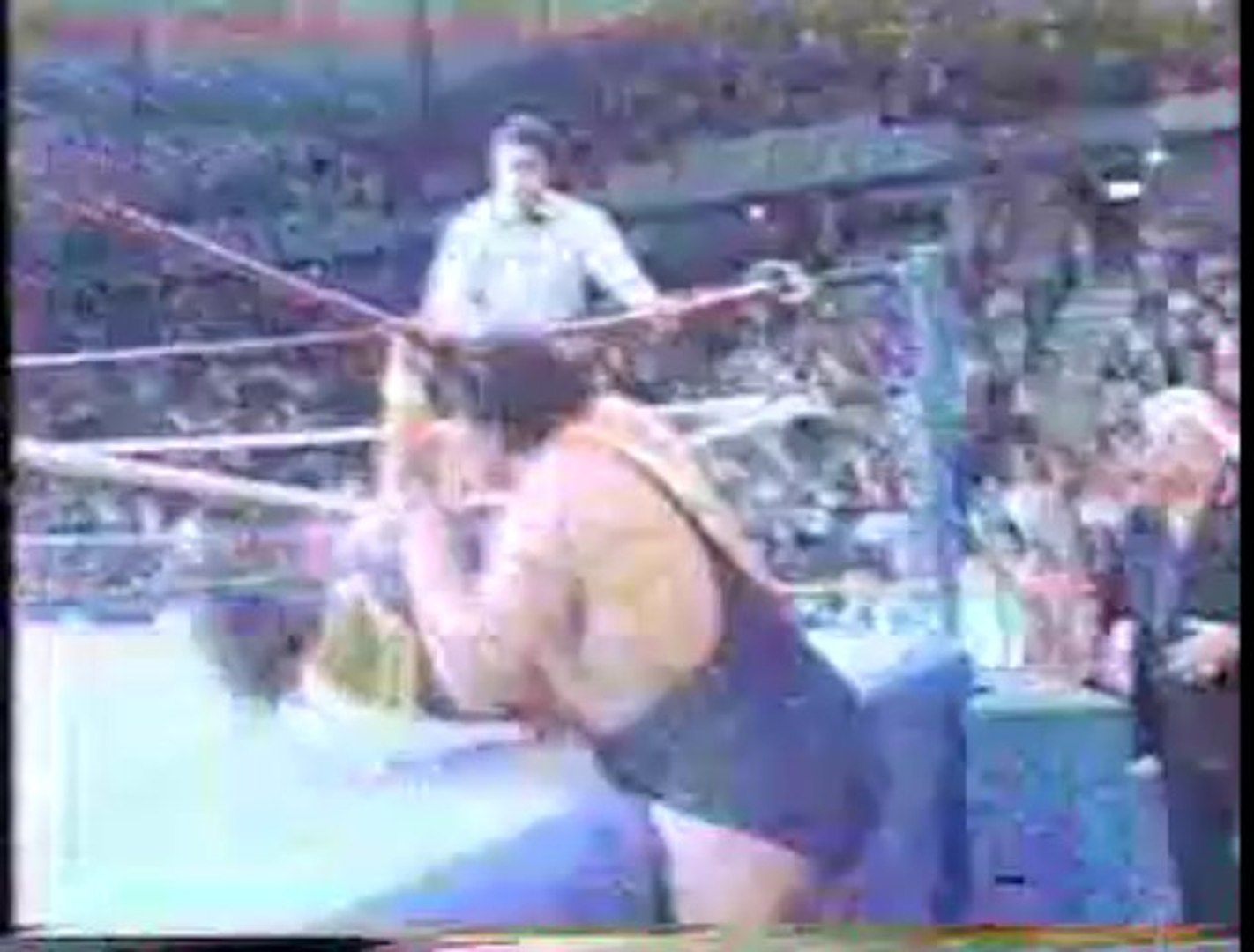 Andre The Giant Vs The Ultimate Warrior