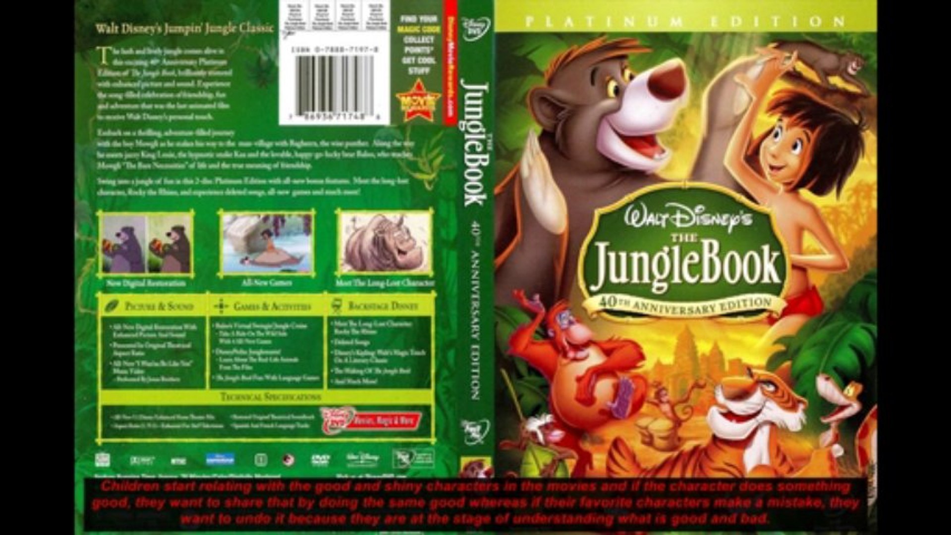 The Jungle Book Dvd Menu