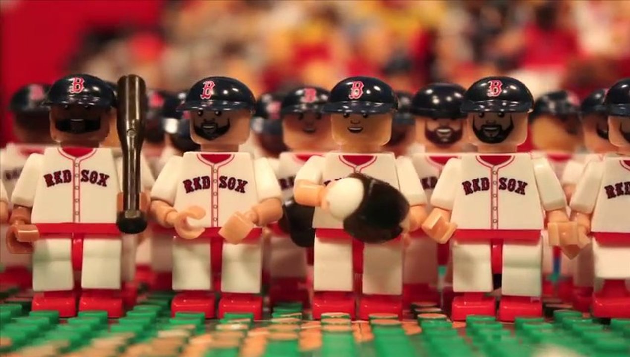 LEGO Reconstitution of a BASEBALL game : The Red Sox World Series ...