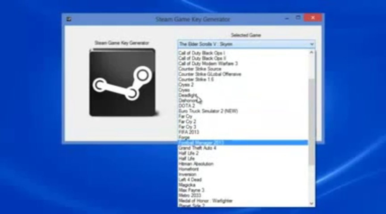 Steam Game Key Generator Download ADD ALL STEAM GAMES FREE - video ...