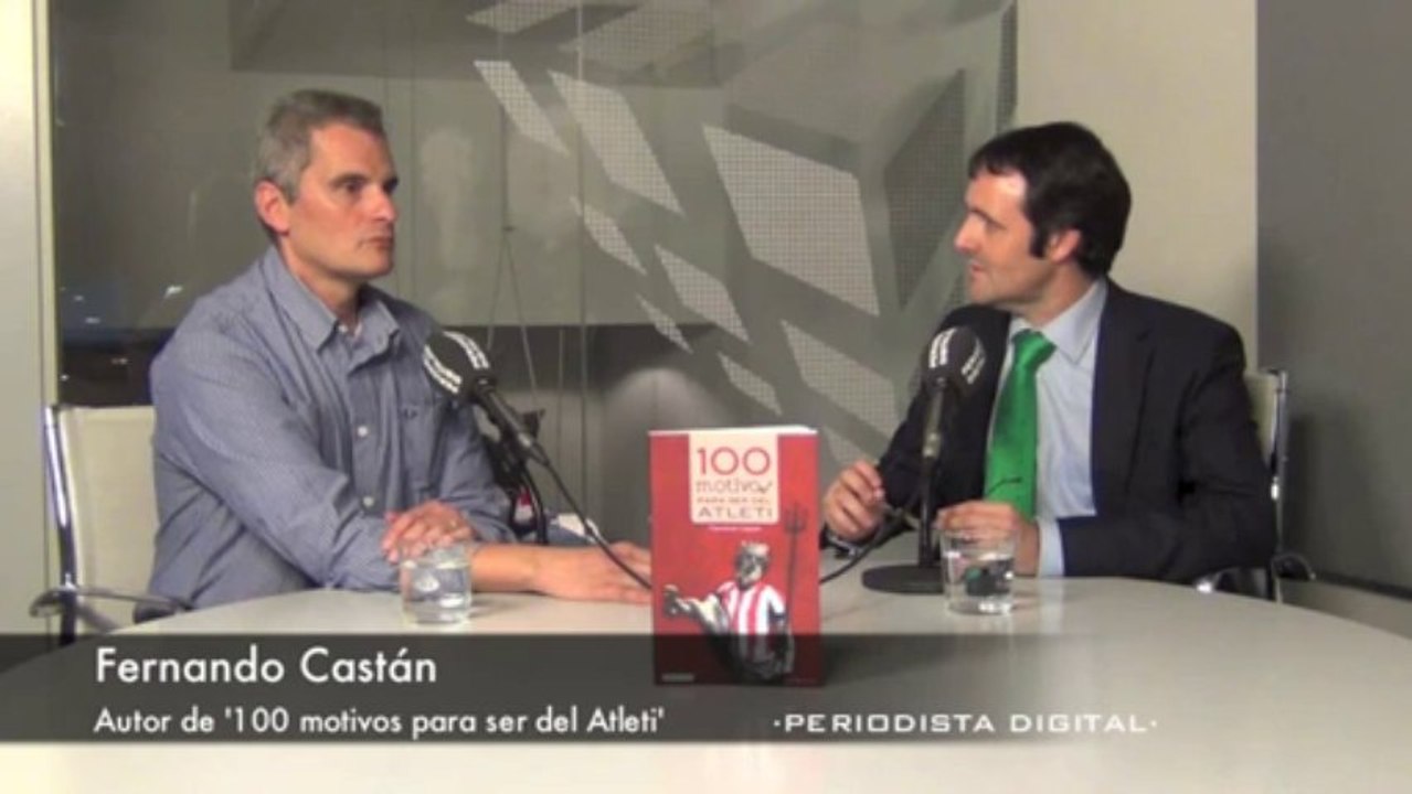 Fernando Castán, autor de '100 motivos para ser del Atleti'. 14-11-2013 ...