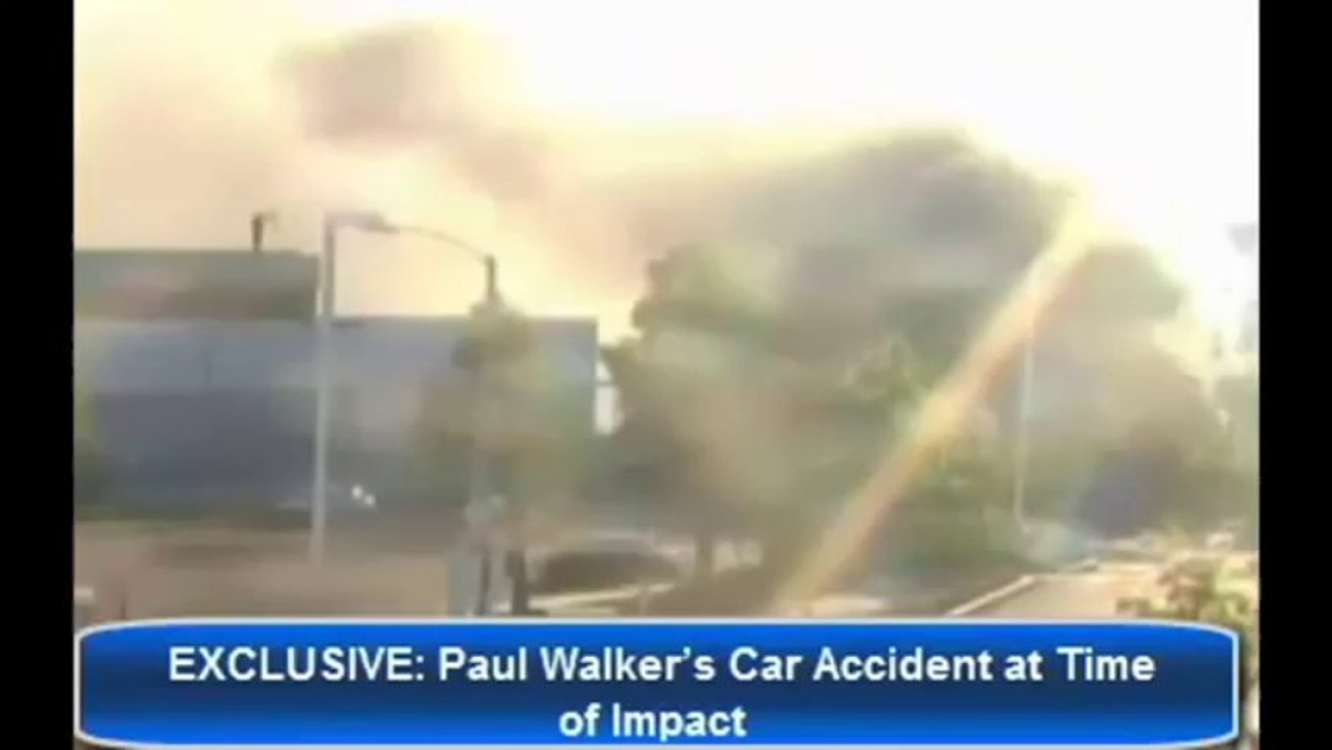 Cctv Footage Of Crash That Killed Actor Paul Walker Cq News