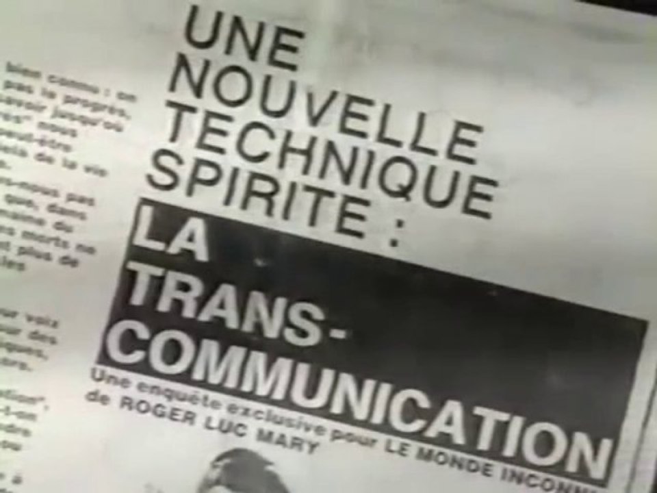 MYSTERES - Emission N°8 - La transcommunication instrumentale - Vidéo ...