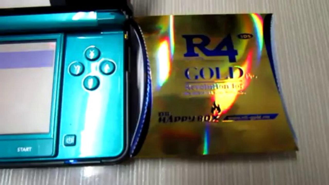 R4 Gold Pro fonctionne très bien sur 3DS 7.0.0-13E après la mise à jour ...