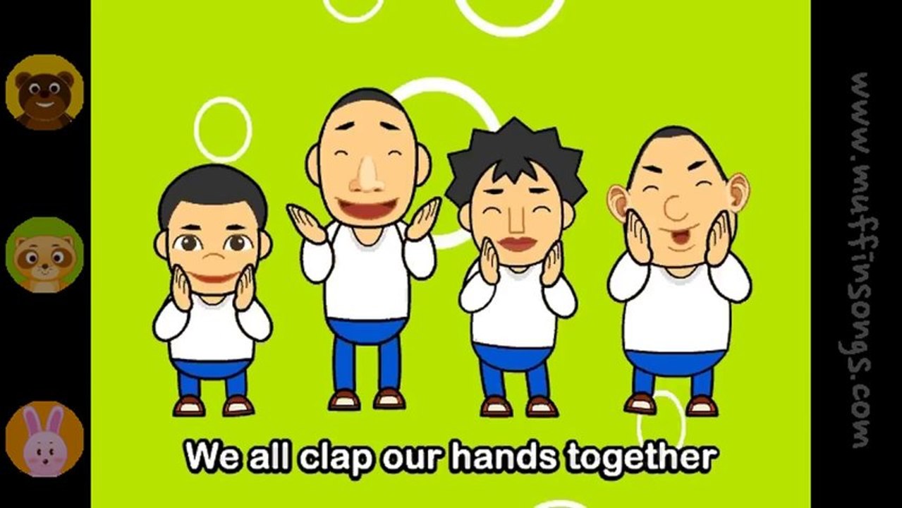 Nursery Rhymes & Children Songs - My Eyes Nose Mouth Ears - video ...