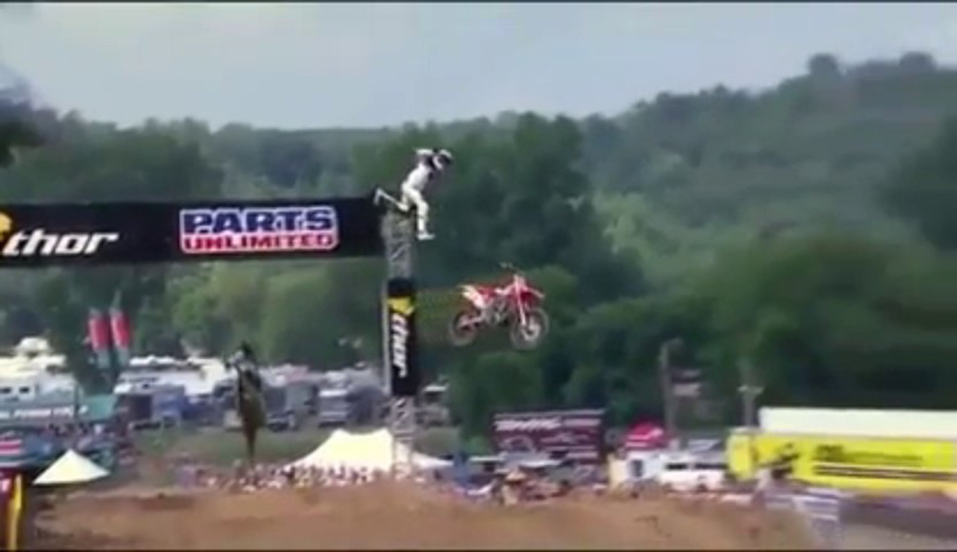 Freestyle Motocross Crash
