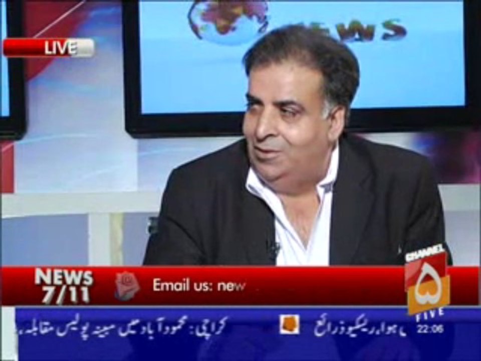 Kashif Bashir Khan On Channell5 with Dr Zaib on 15/12/2013 - video ...