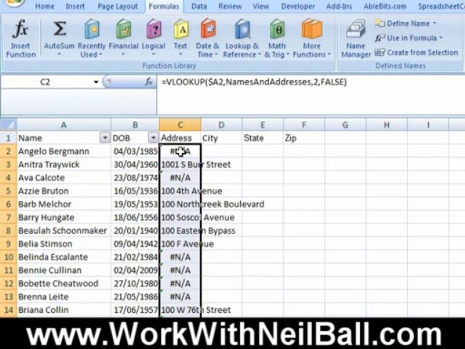 Excel Merge Two SpreadSheets Using Vlookup Video Dailymotion