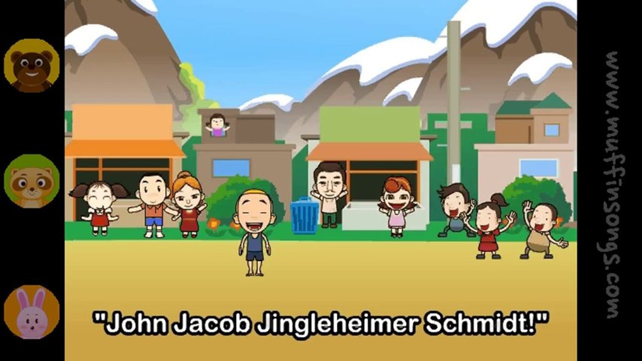 Nursery Rhymes & Children Songs- John Jacob Jingleheimer Schmidt ...