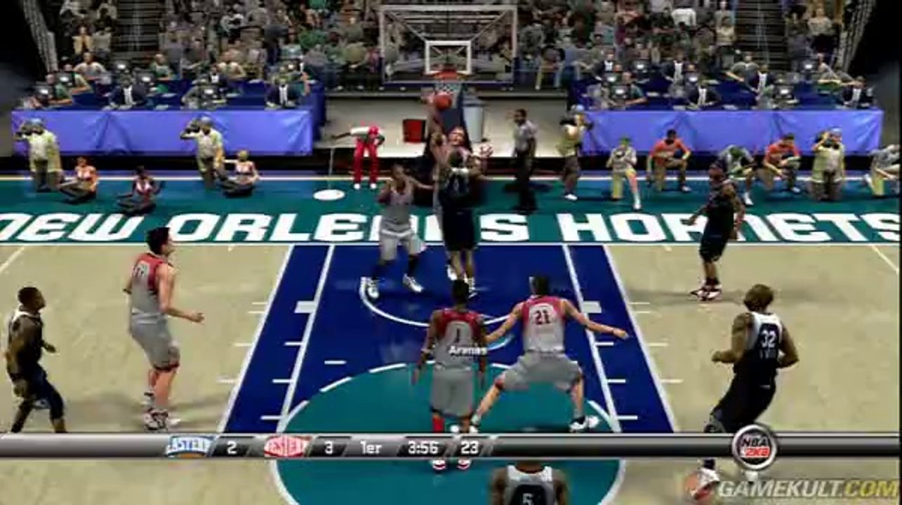 NBA 2K8 - Le match des étoiles - Vidéo Dailymotion
