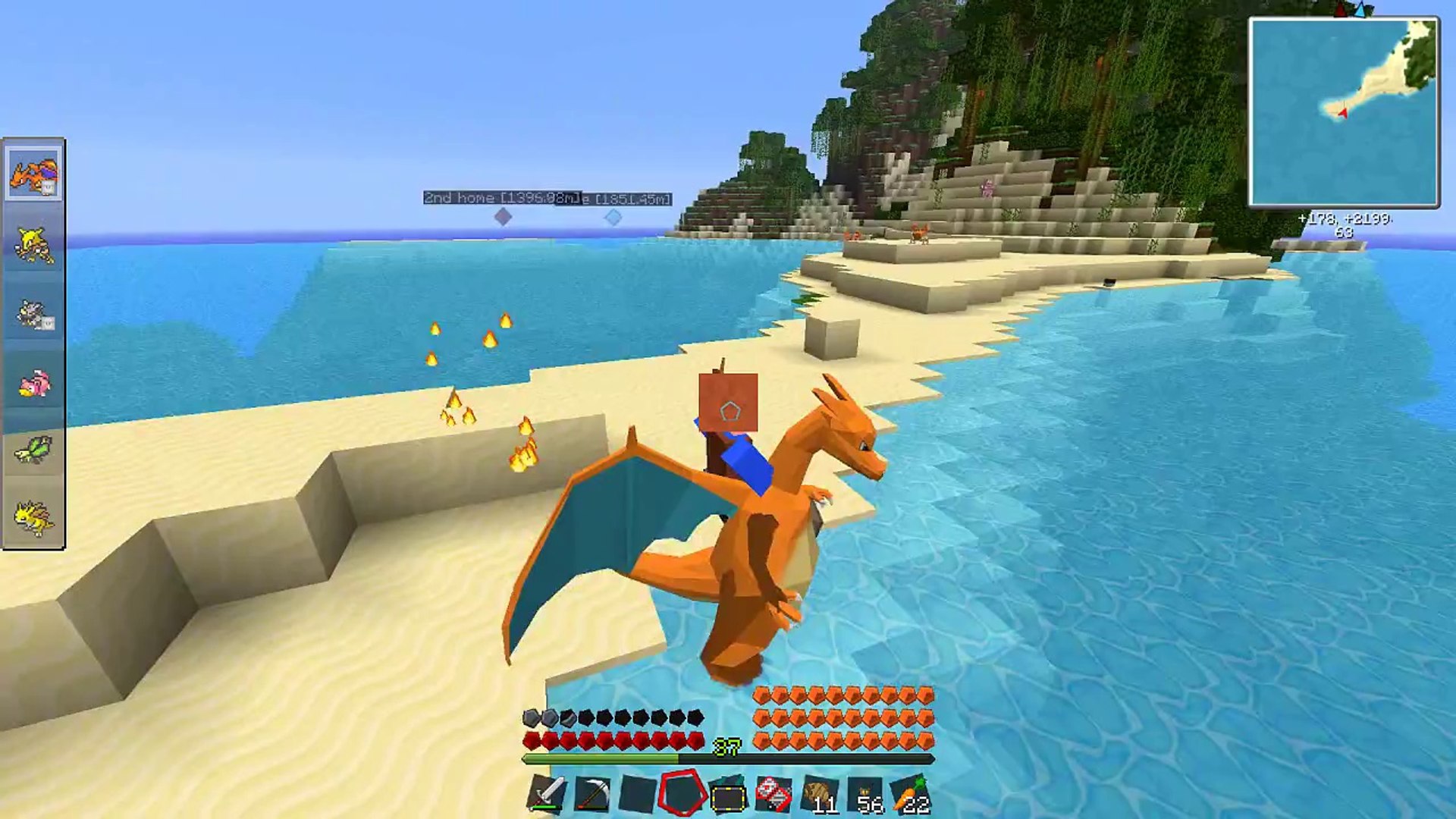 Minecraft Statues Pokemon