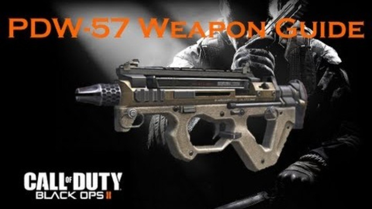 Black Ops 2 Weapon Guide: PDW-57 (Best Class Setup and Best Game Strategies) - video Dailymotion