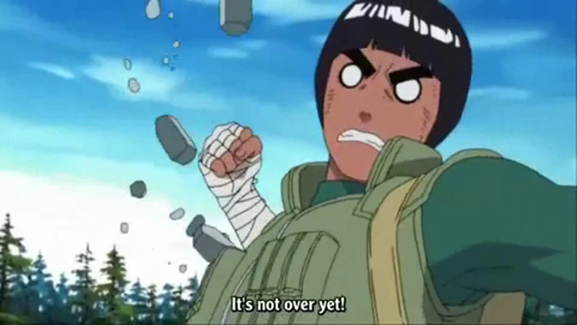 Rock Lee 8 Gates Open
