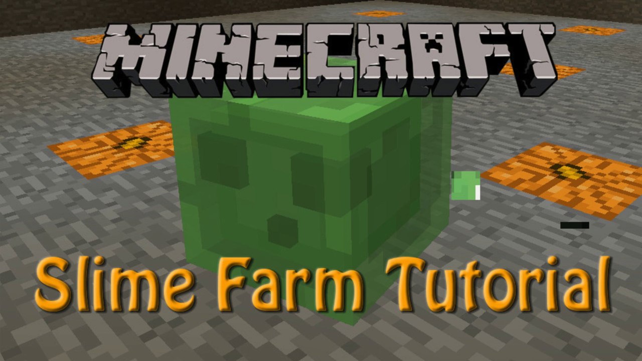 Minecraft: How to build a Slime Farm Tutorial - video Dailymotion
