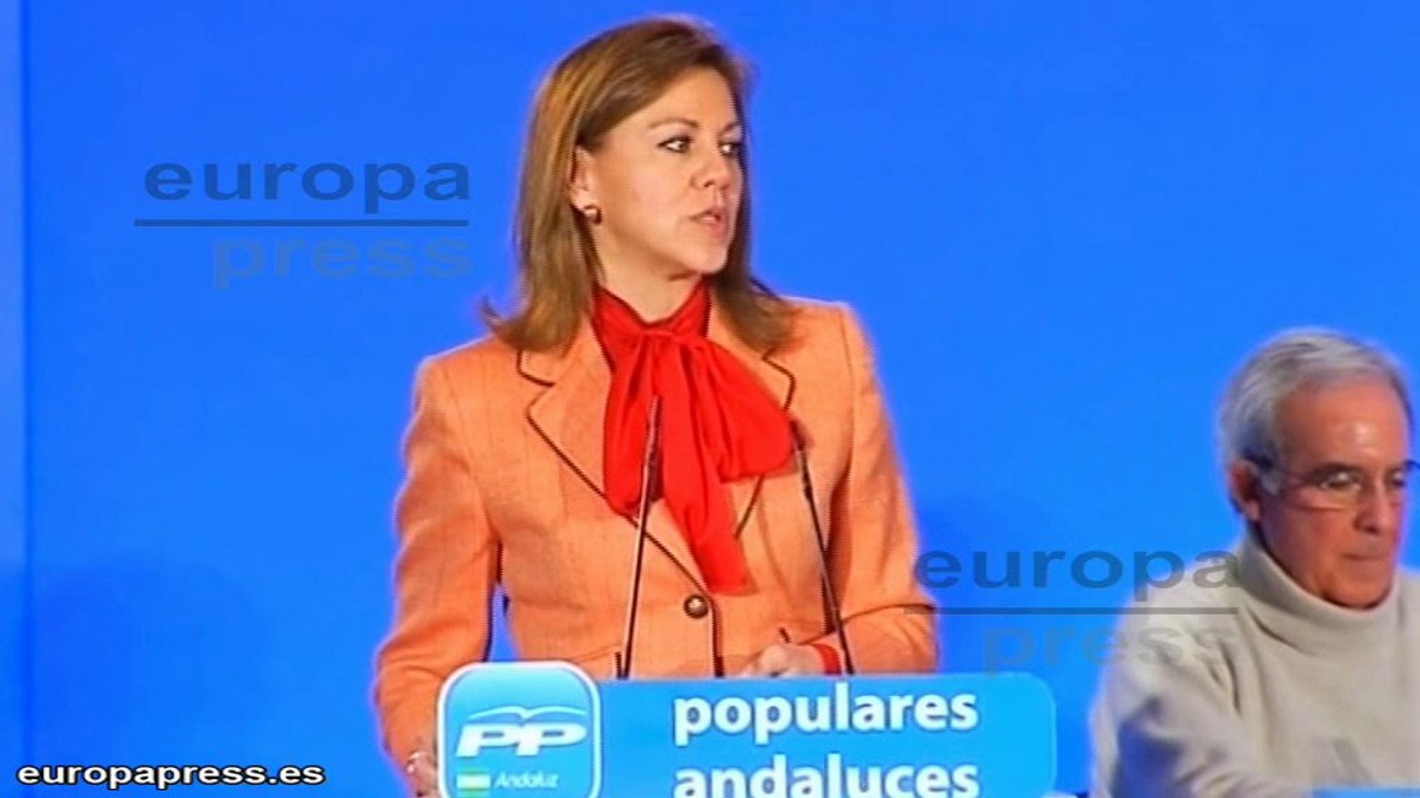 Cospedal afirma que en el PP hay un proyecto por encima de todo - Vídeo ...