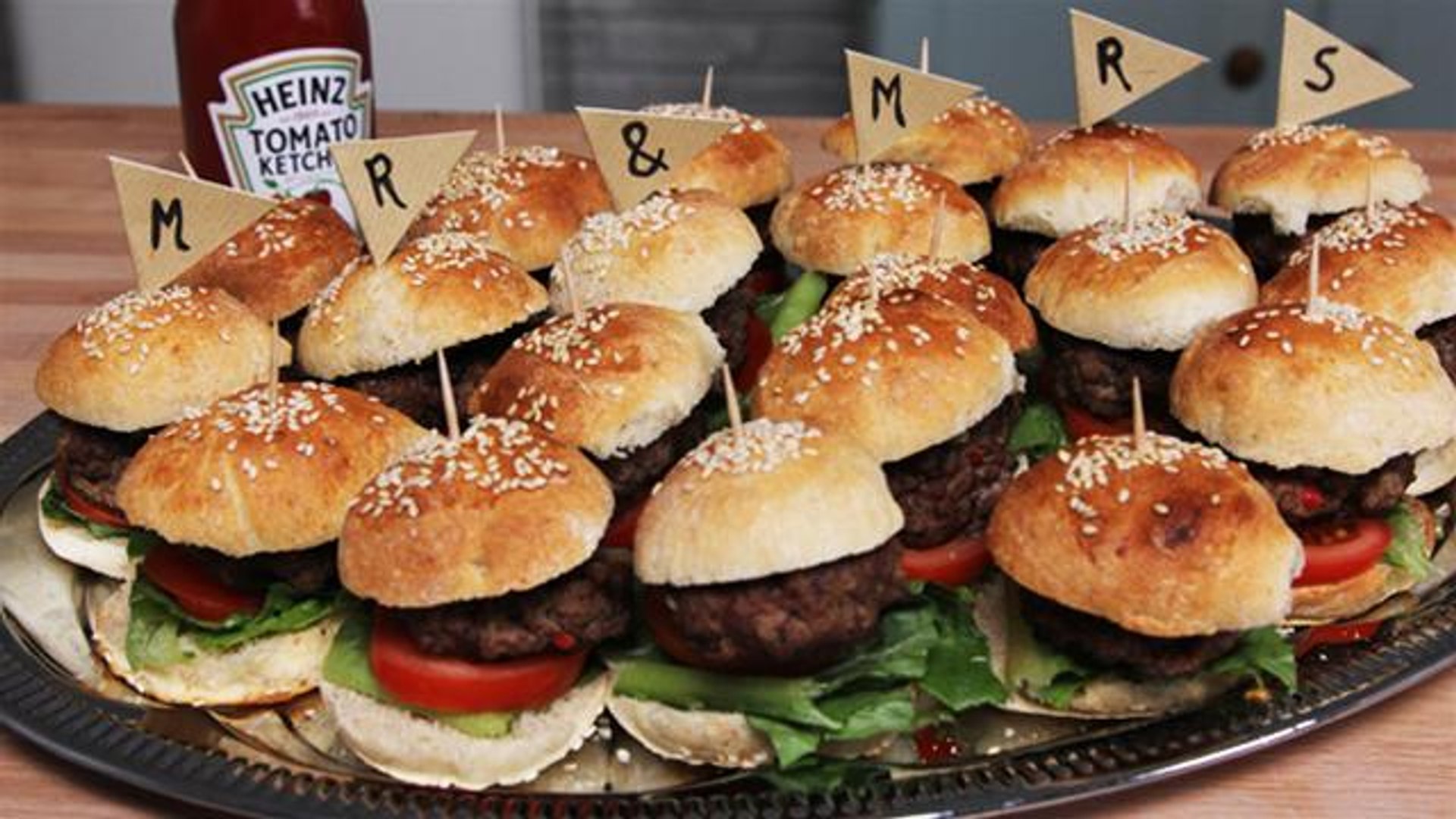 Gourmet Mini Burgers