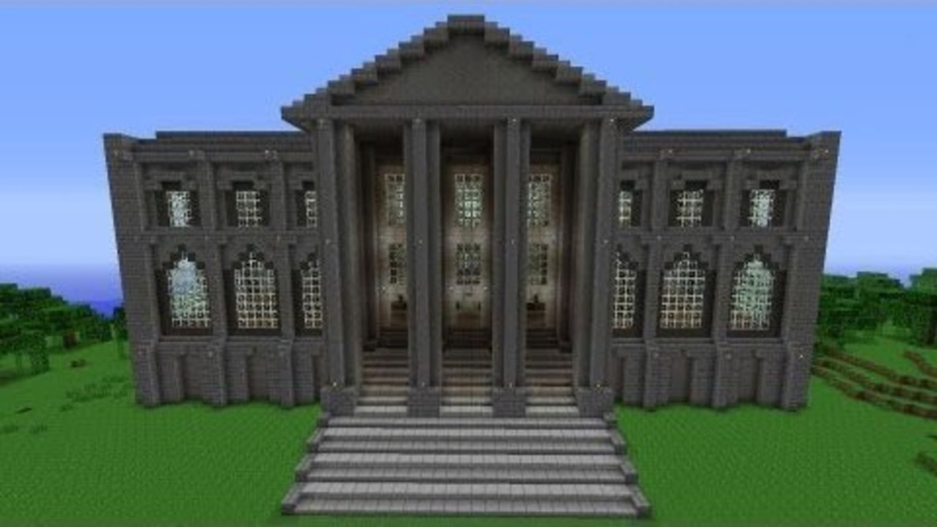 Minecraft Gothic Manor Gothic Medieval House 2 Blueprints For