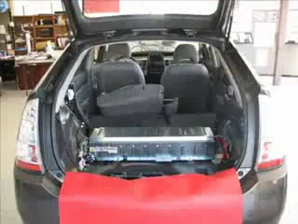 Prius A123 Lithium Ion plug in conversion - video Dailymotion