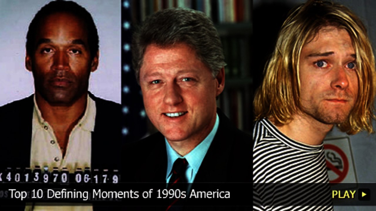 Top 10 Defining Moments of 1990s America - video Dailymotion