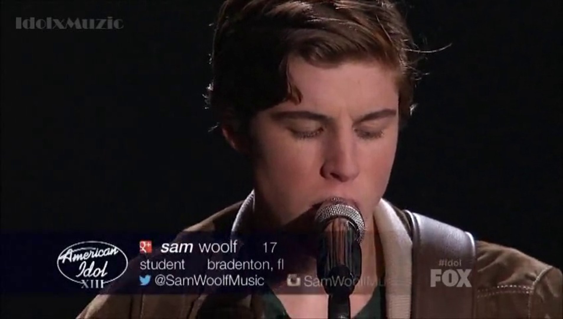 Sam Woolf American Idol