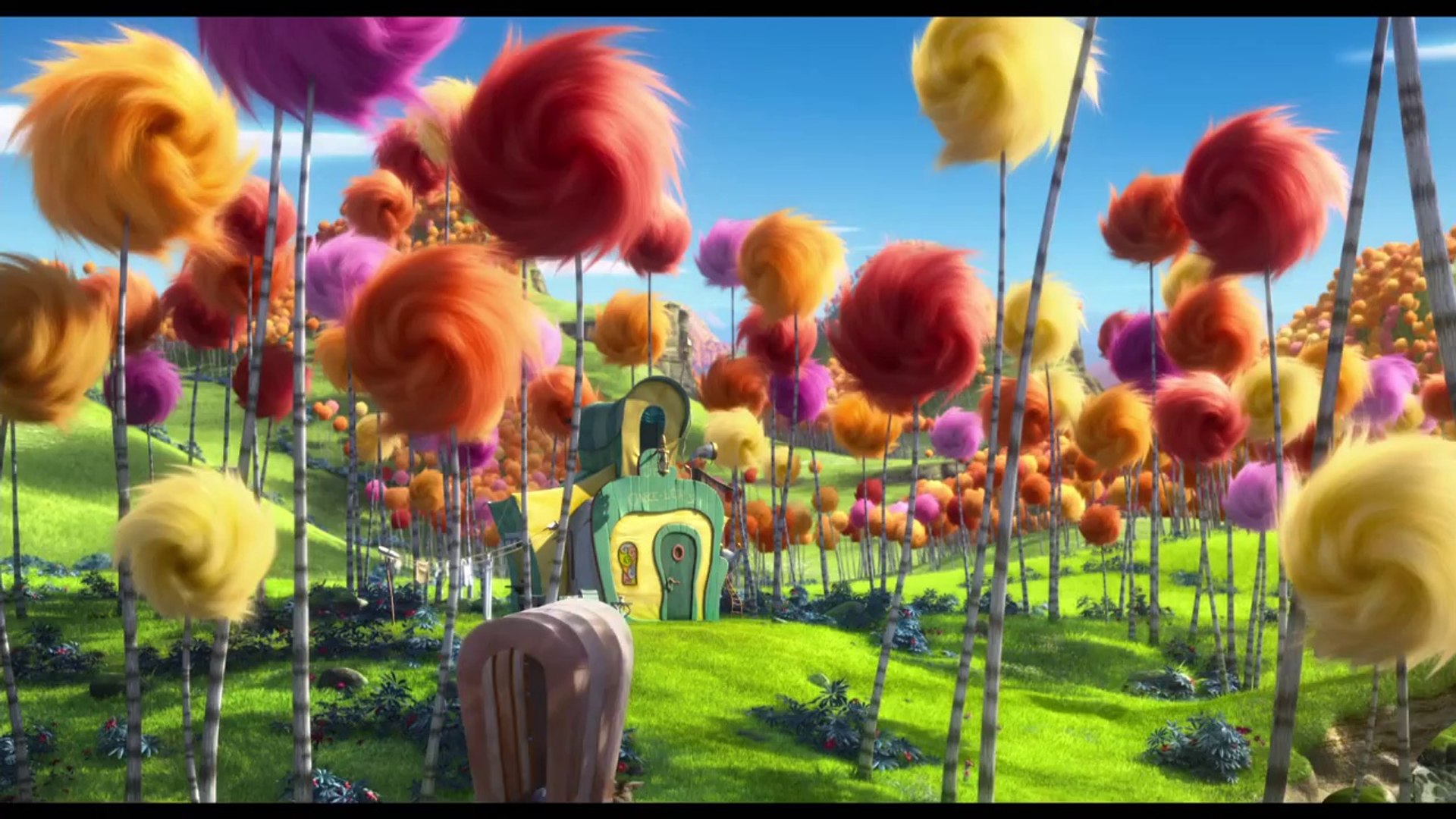The Lorax Movie Truffula Trees