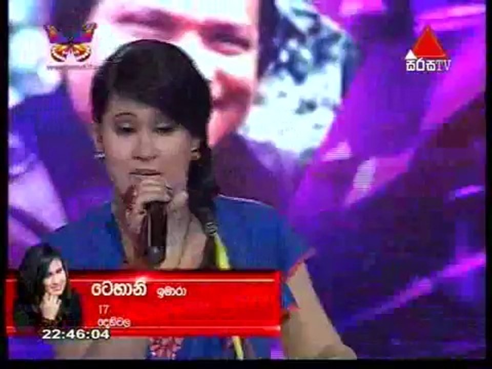 Sirasa Superstar Season 06 - Tehani Imara - Unata Koththamalli Dunna ...