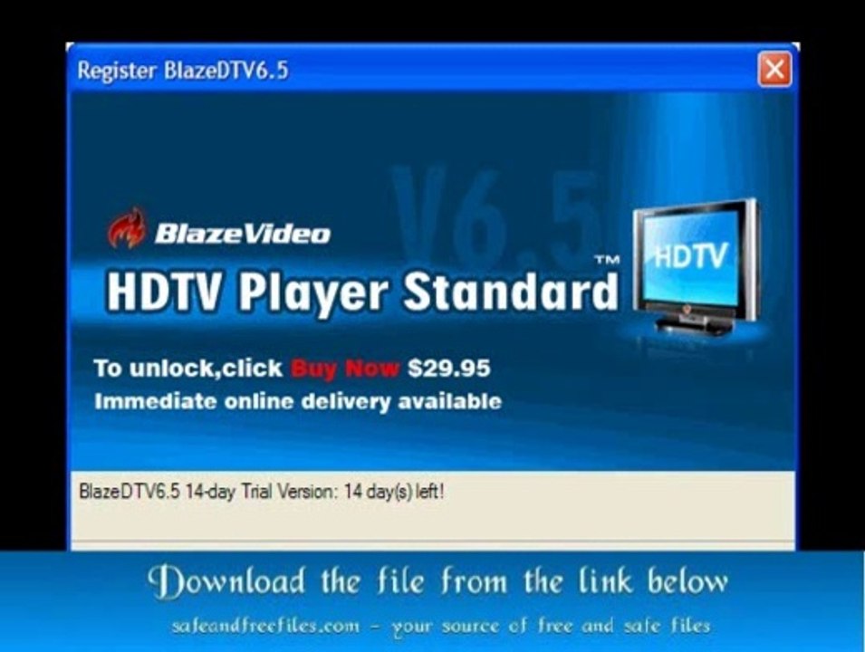 Get BlazeVideo HDTV Player Standard 6.6 Activation Key Free - video ...