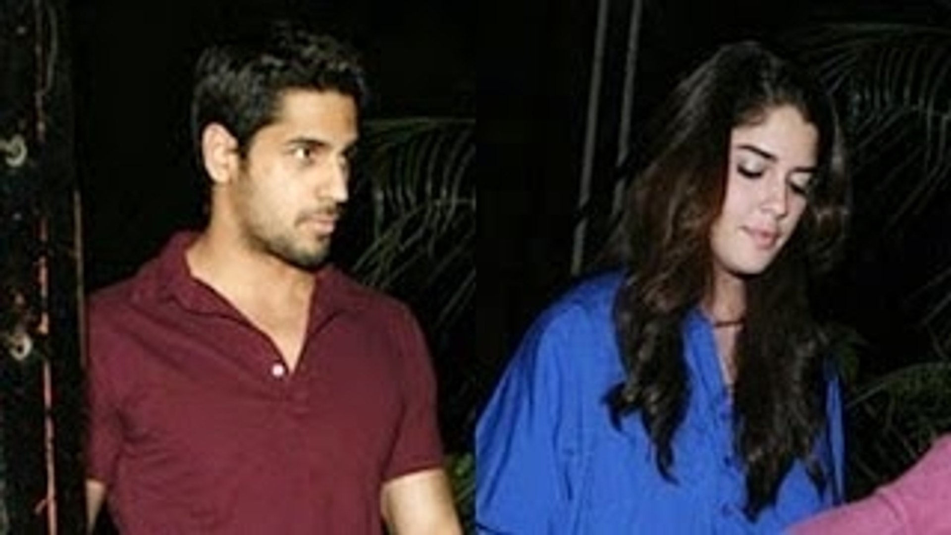 Izabelle Leite And Siddharth Malhotra