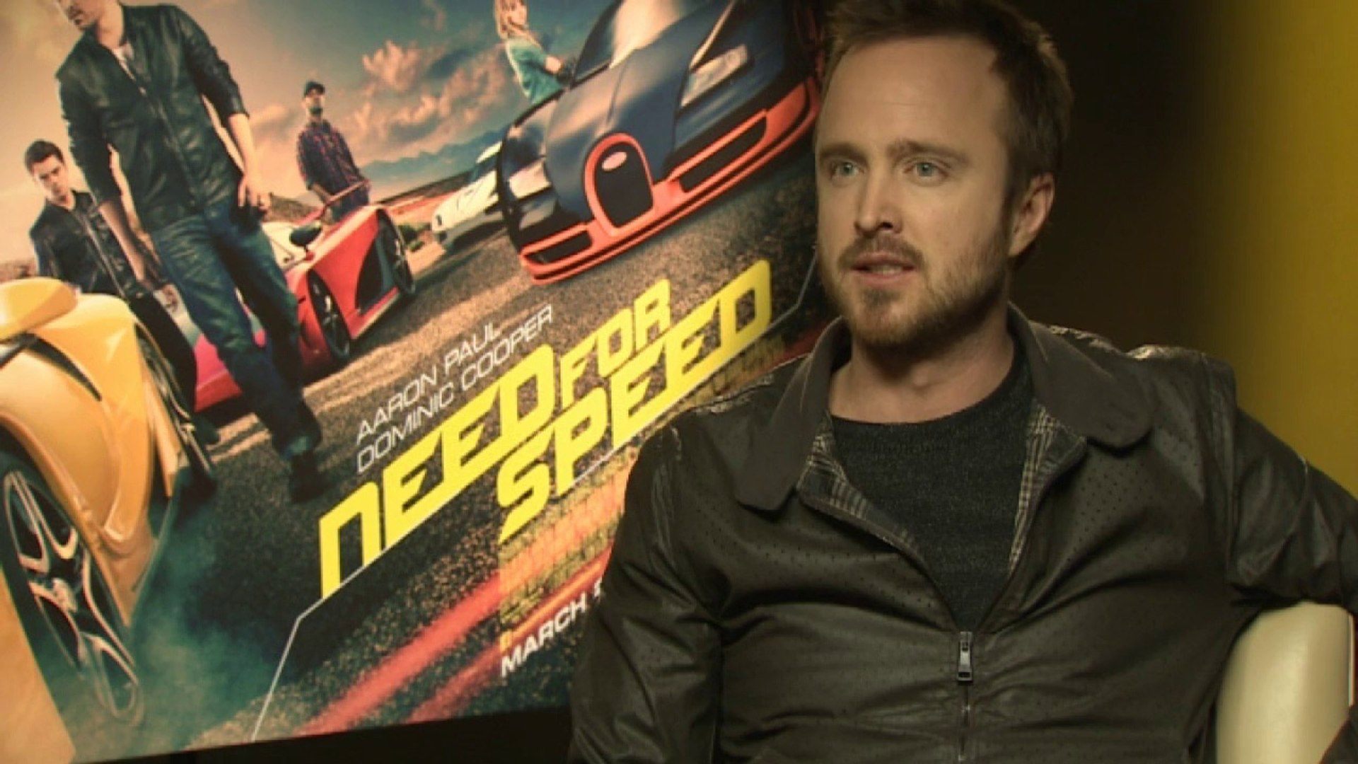 Need For Speed Aaron Paul Poster