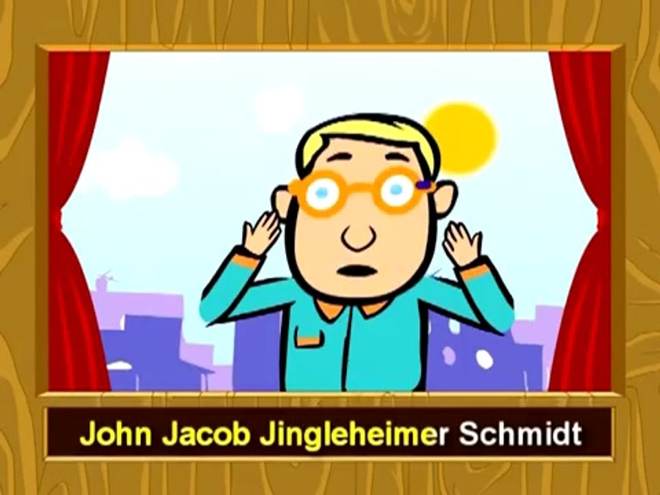 John Jacob Jingleheimer Schmidt - English Video Songs for Children in ...