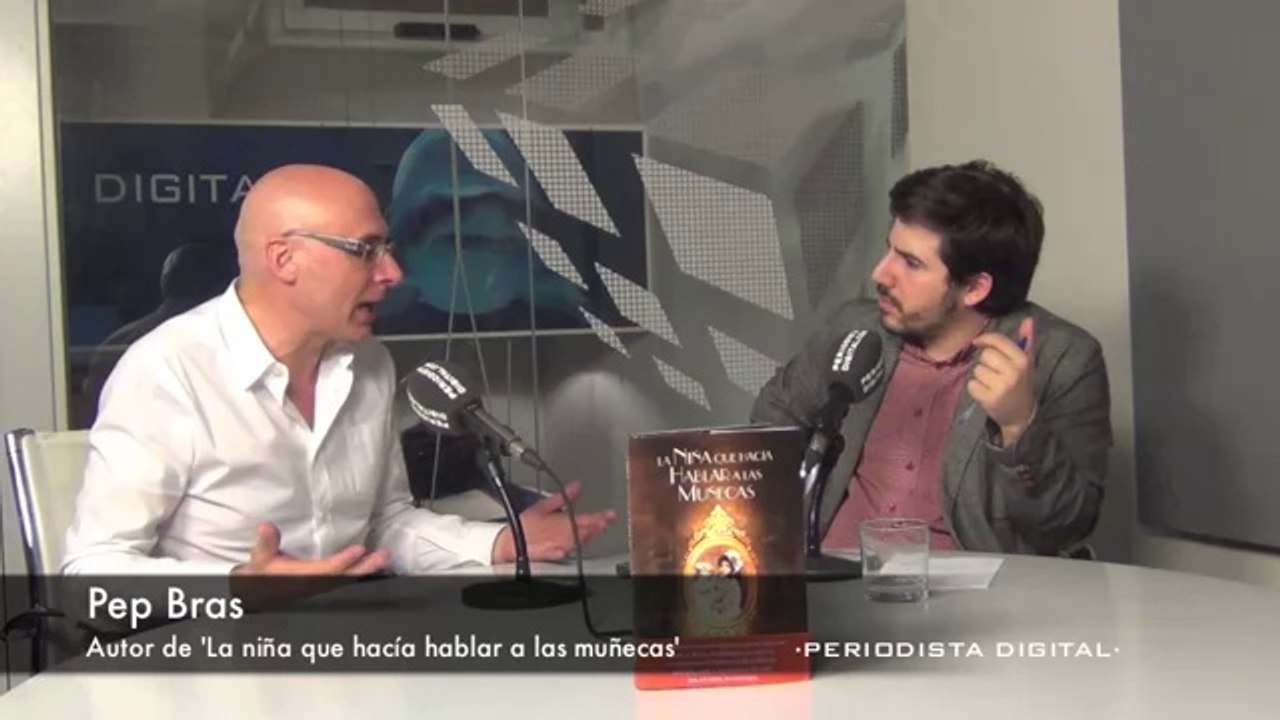 Pep Bras, autor de 'La niña que hacía hablar a las muñecas'. 19-3-2014 ...