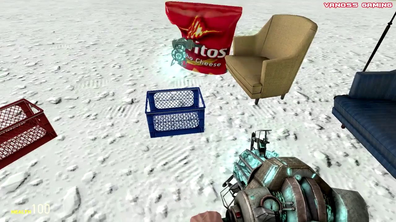 Gmod Sandbox Funny Moments MOON Edition - Doritos Bag Fight, The Matrix ...