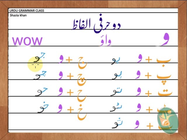 UR Urdu Grammer How to join two letters by free_taleem - Dailymotion