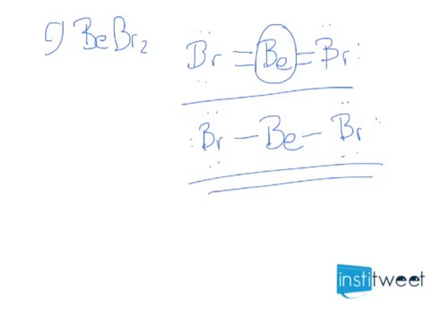 Bebr2 Lewis Structure
