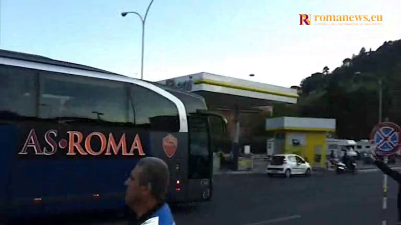 Arrivo Pullman As Roma | Roma-Milan - Video Dailymotion