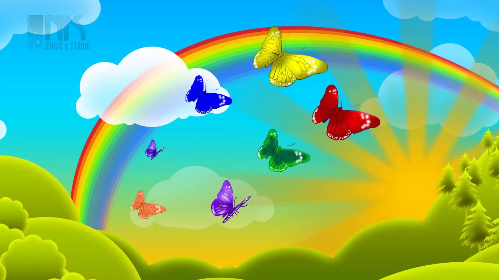 The Rainbow Colors Song English Nursery Rhymes Children Kids Want To