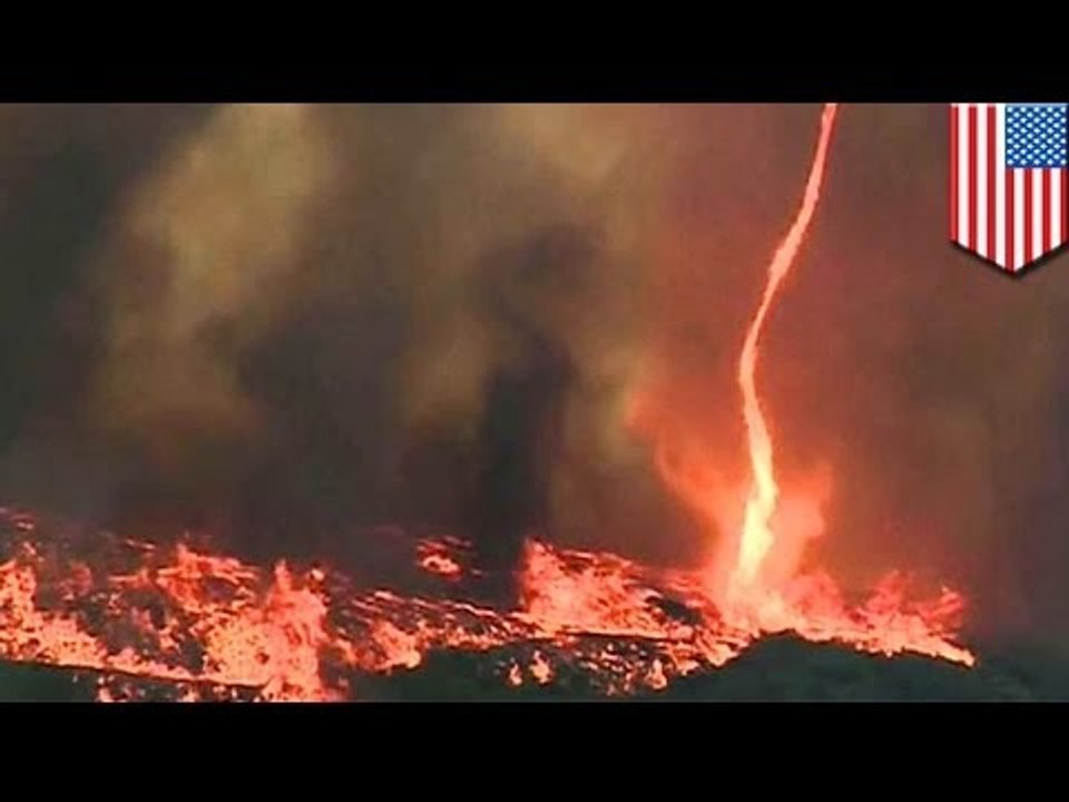 What is a firenado and how does it work - video Dailymotion