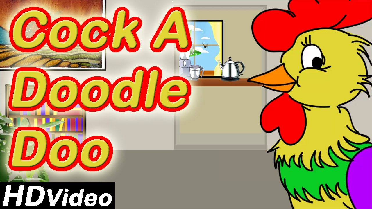 Cock A Doodle Doo - Extended Lyrics Video - Nursery Rhymes for Children ...