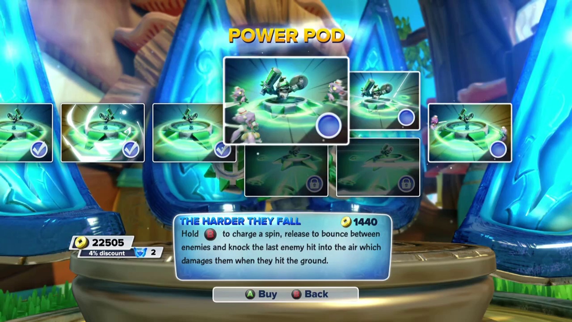 Skylanders Swap Force Doom Stone Upgrades