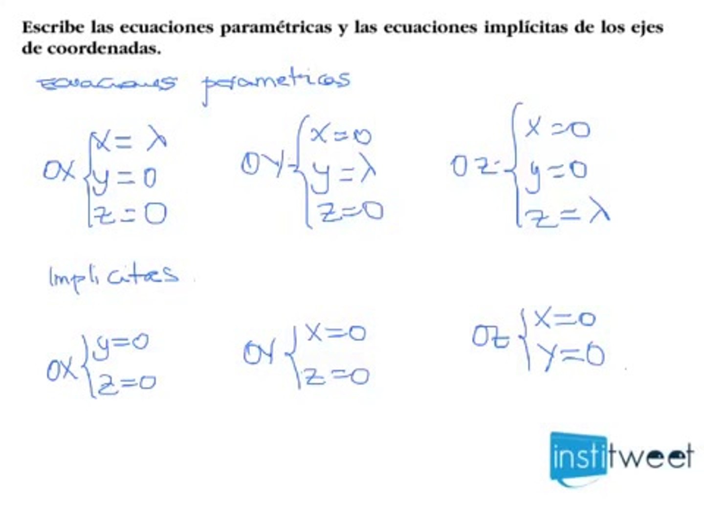 Ecuaciones Paramétricas 8.6 Ecuaciones Paramétricas Precálculo