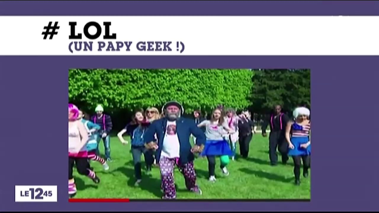 Papy geek fait le buzz - Vidéo Dailymotion