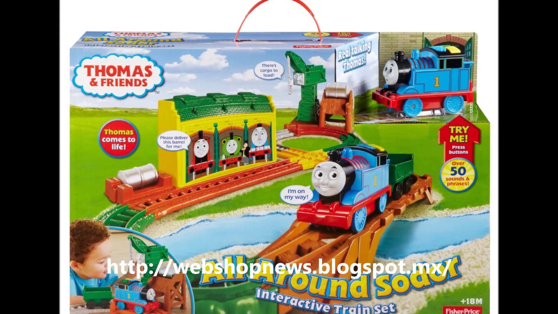 Thomas & Friends All Around Sodor Deluxe Set - gruponym.mx