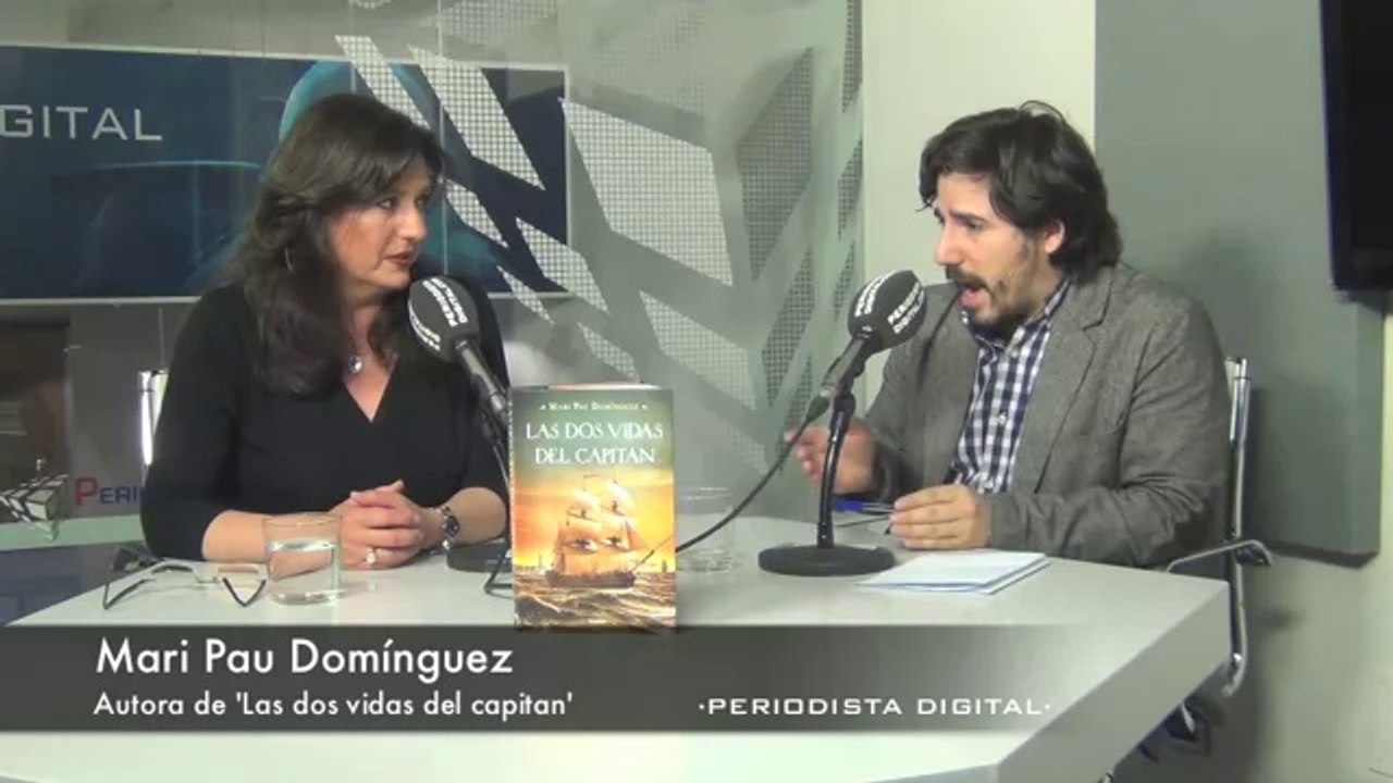 Mari Pau Domínguez, autora de 'Las dos vidas del capitán'. 5-6-2014 ...
