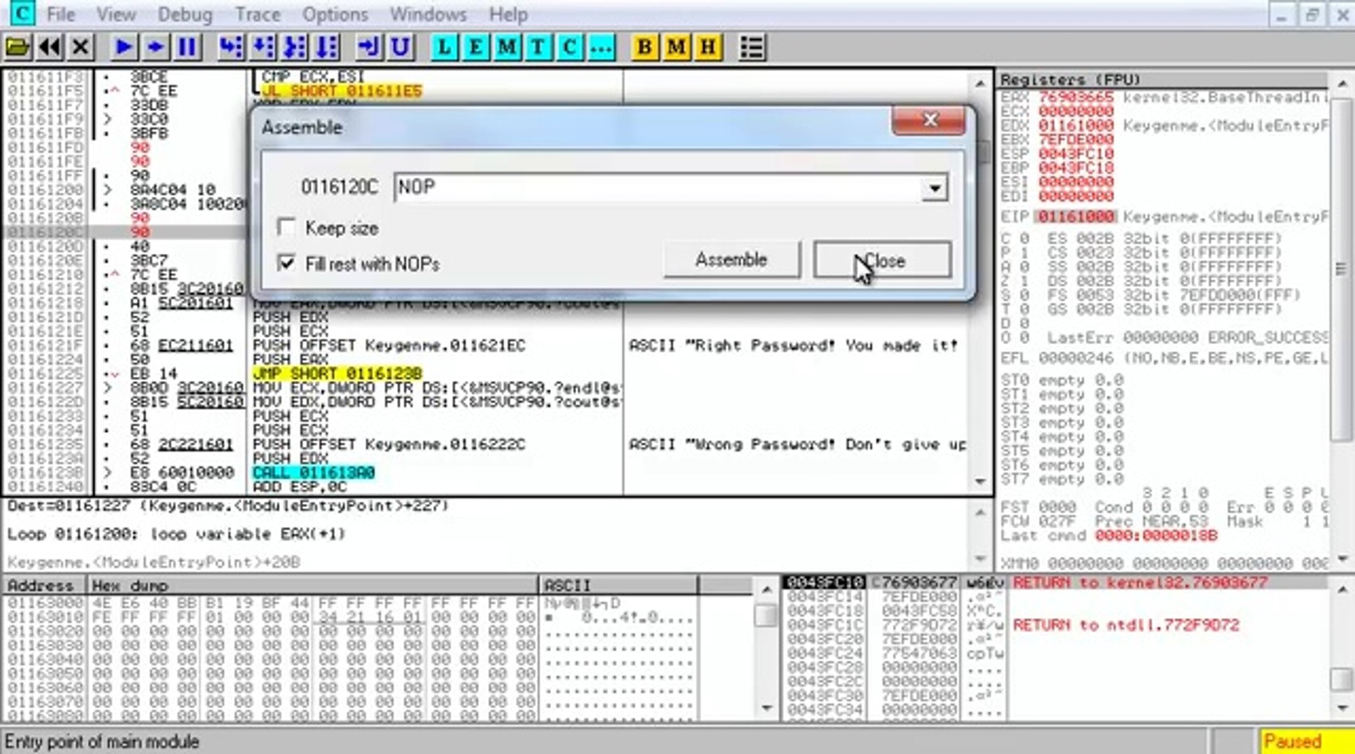 Crack Program Using Ollydbg 2 Download - sunnyfasr