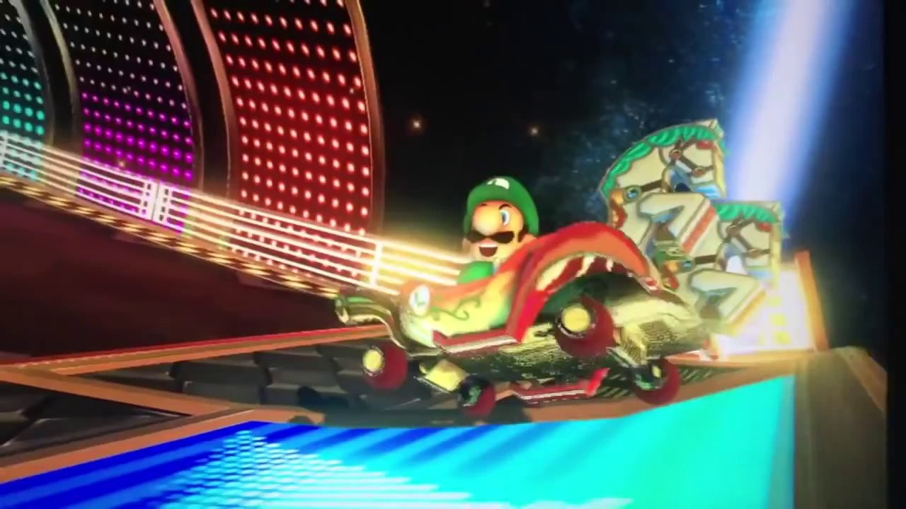 Mario Kart 8- Luigi Death Stare Compilation - Vidéo Dailymotion