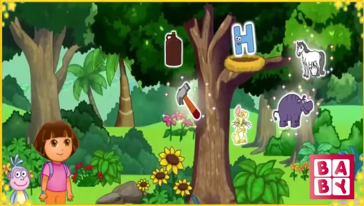 Dora ABC Song - Dora Alphabet Songs for babies and kids - Nursery Rymes ...